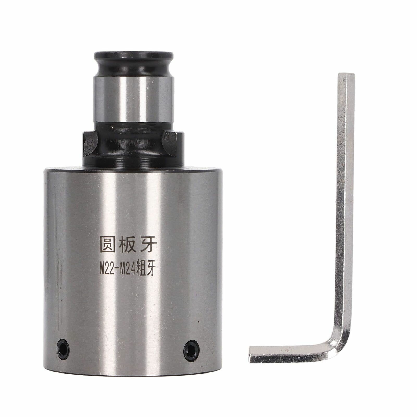 Патрон для нарезания резьбы с круглой матрицей, внешний диаметр 31 мм, интерфейс, углеродистая сталь, высокая стойкость к окислению, станок, цанговый патрон с круглой матрицей, грубая резьба
