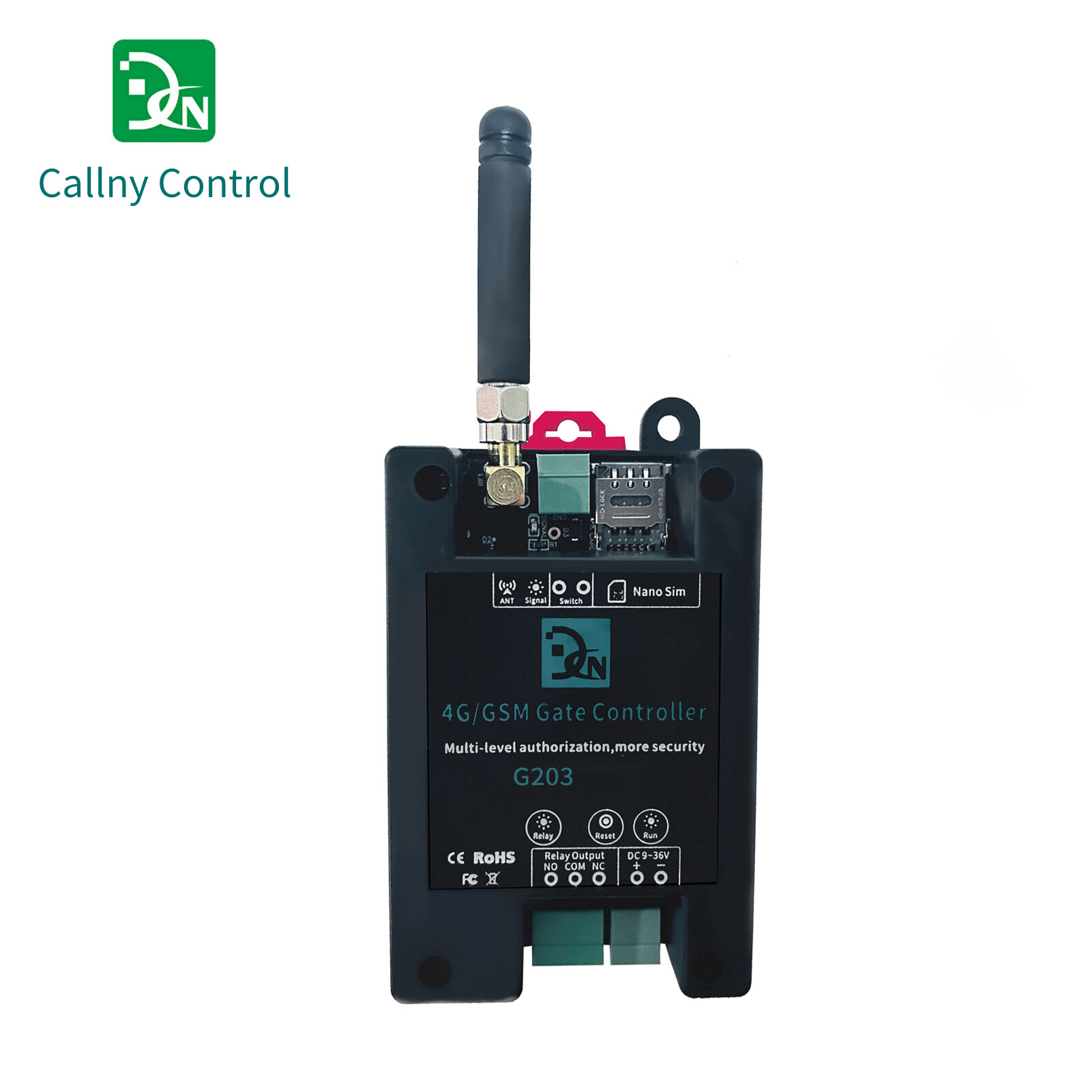 Беспроводной GSM-контроллер ворот 4G с дистанционным управлением, устройство автоматического контроля доступа для гаражных ворот, безопасное, без приложения