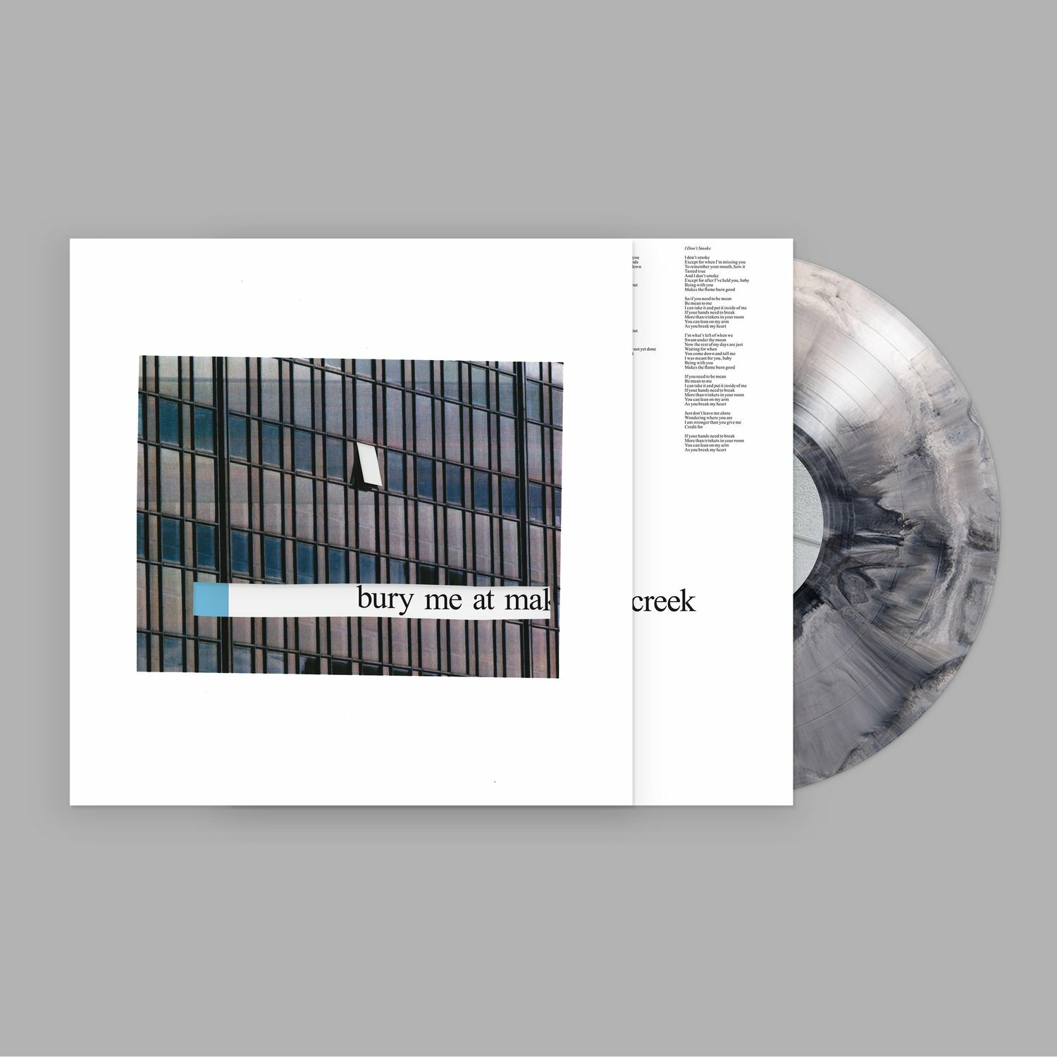 Mitski - Bury Me At Make Out Creek (5000шт в мире Black-White Splash, Die-Сut Sleeve USA Limited) Цвет: Черно-Белый Всплеск, Редкая Виниловая Пластинка от Митски с Уникальной Высечкой На Конверте