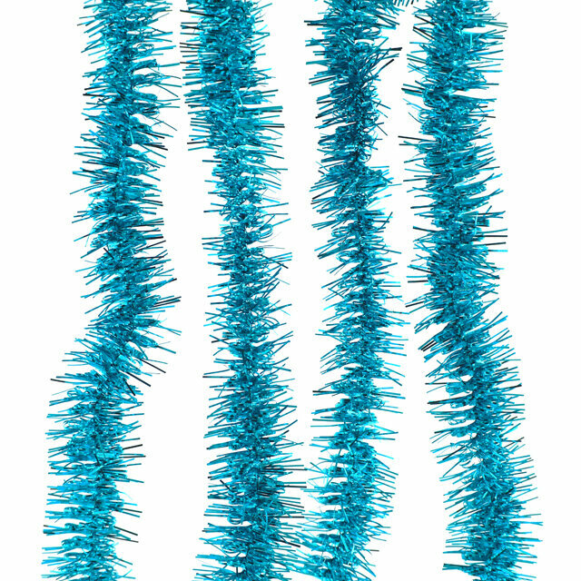 Мишура Карусель 2 м*45 мм голубая, MOROZCO, М1709