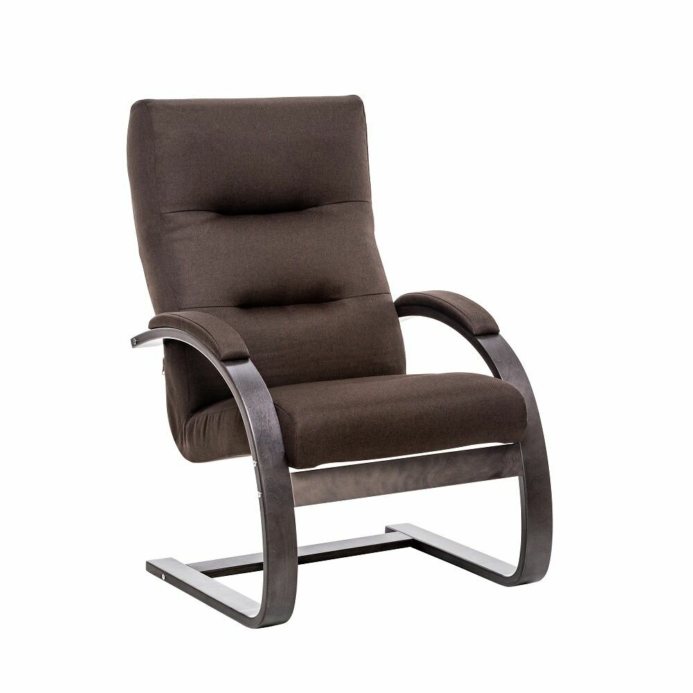 Кресло Монэ, Венге текстура, ткань рогожка Malmo 28