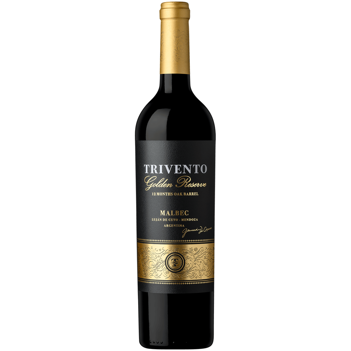 Вино Trivento Golden Reserve Malbec красное сухое 0,75 л