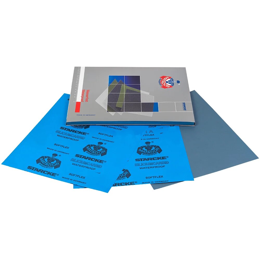STARCKE 991 Водостойкая абразивная бумага Р2500, 230x280мм (лист) 1уп. х50шт 132595