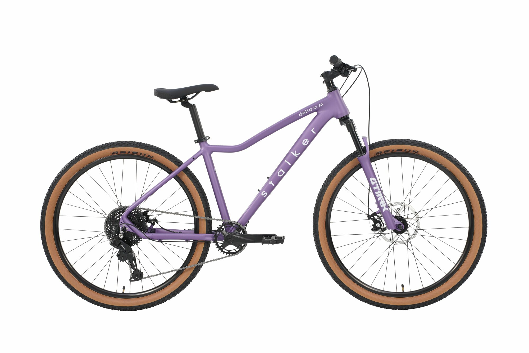 Велосипед Stalker Delta 27.3 D / размер: 15" / цвет: фиолетовый / скоростей: 8 / рама: Алюминий (Alloy)