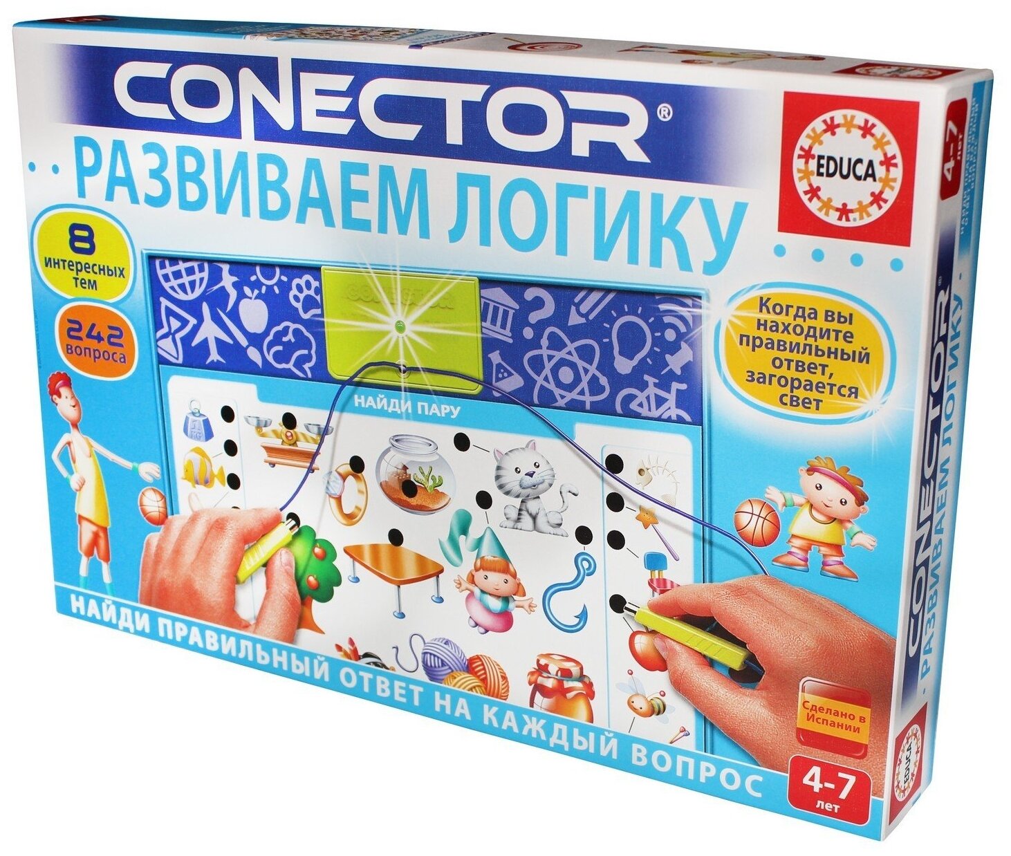 Электровикторина "Развиваем логику" (Educa 17486)