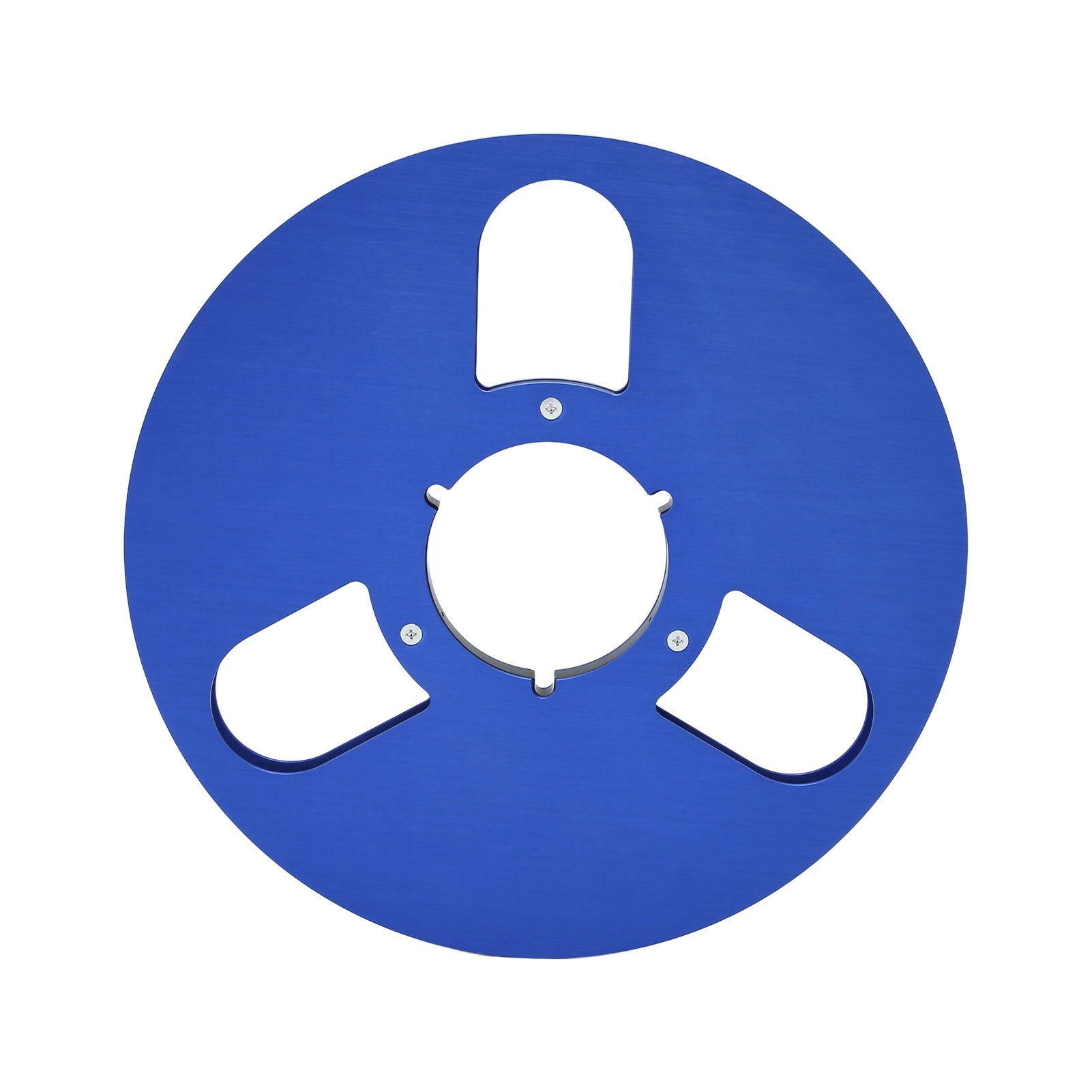 Приемная катушка из алюминиевого сплава 10,5 дюйма 1/4 дюйма для катушки на катушку магнитофона, детали машины с 3 отверстиями, пустая катушка