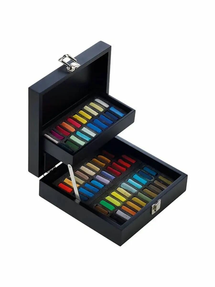 Пастель сухая художественная Sennelier, дерево, 60 цветов N132271.00