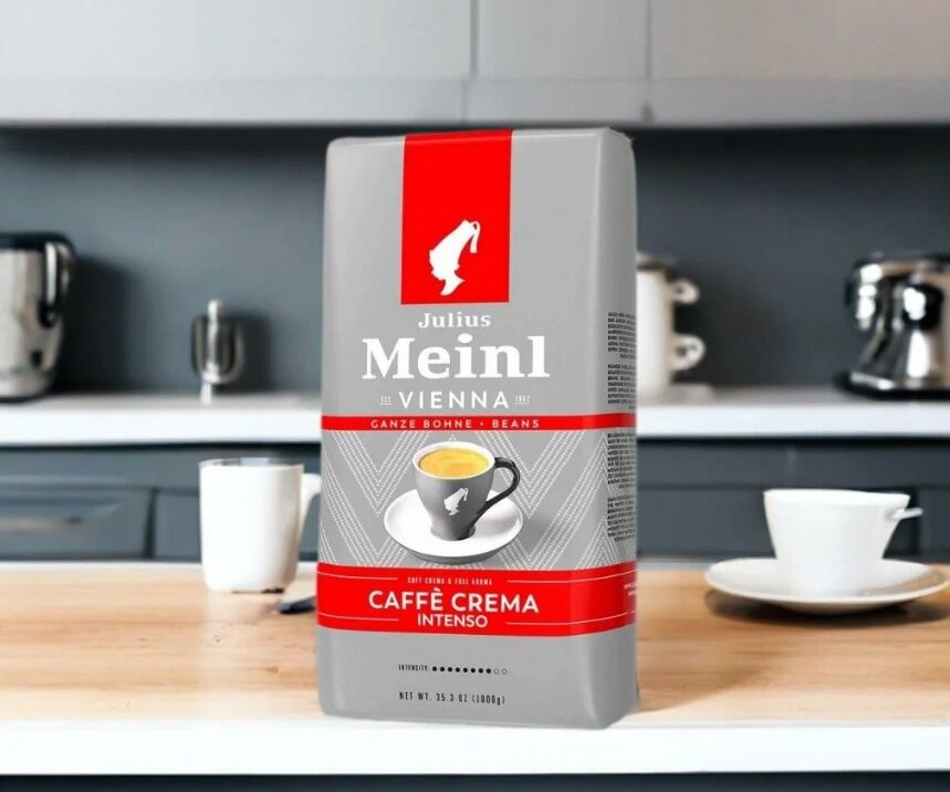 Кофе в зернах Julius Meinl Caffe Crema Intenso Trend Collection Кафе Крема Интенсо Тренд Коллекция 1