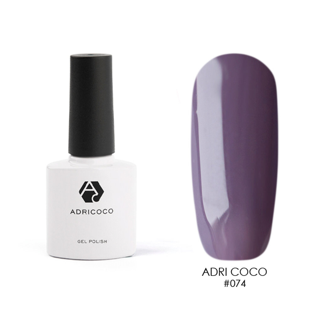 Adricoco, гель-лак (№074), 8 мл