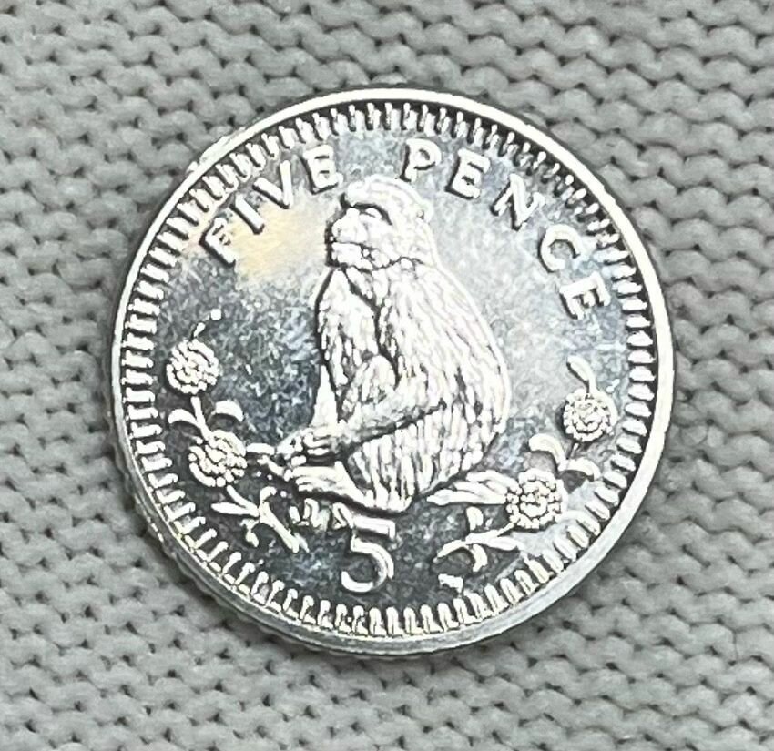 Гибралтар 5 пенсов 1998-2003