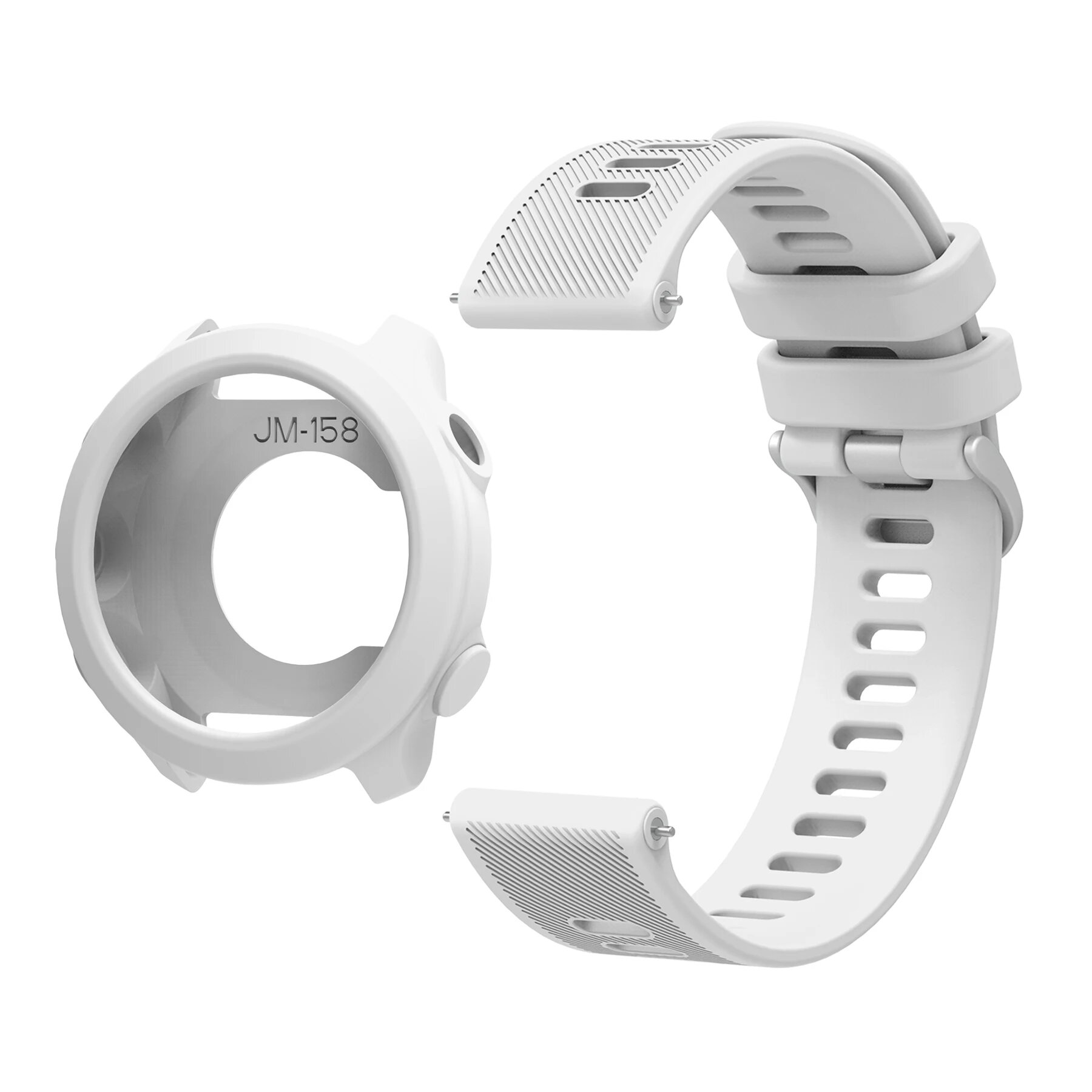 Ремешок для Garmin Forerunner 155, белый