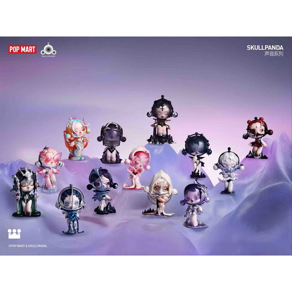 Коллекционные куклы SKULLPANDA Sound Series Blind Box-3-0