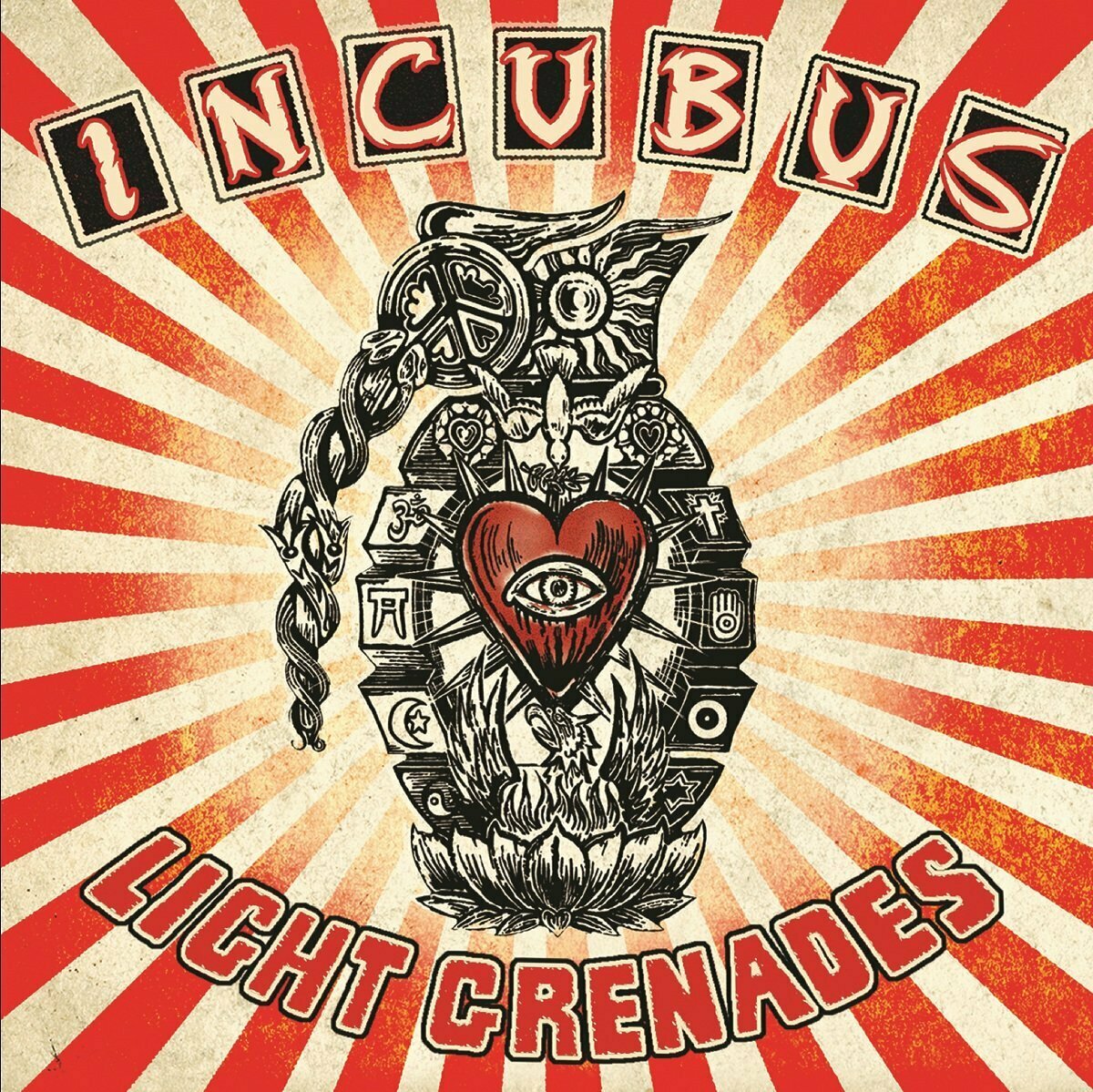 Виниловая пластинка "Incubus: Light Grenades", двойной альбом, 14 треков, 8718469532155