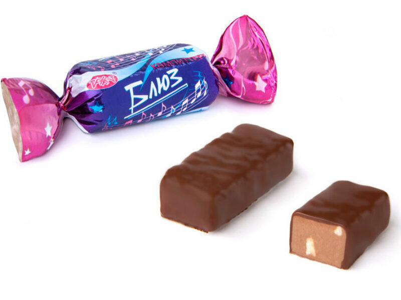Конфеты "Блюз", Рахат, 1000 грамм