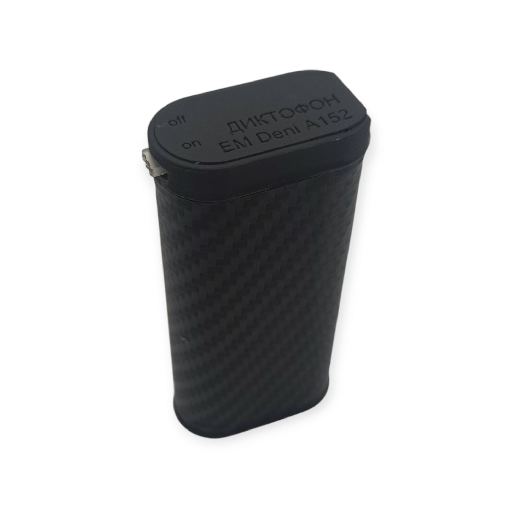 Диктофон Edic-mini A152 Deni, автономность до 5 месяцев, 32Гб память, цифровая подпись подлинности, высокой качество записи.