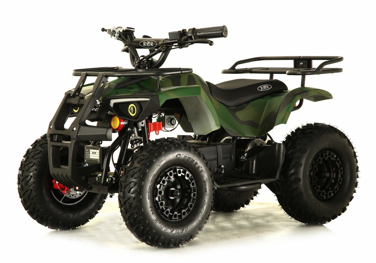 Детский электроквадроцикл TIKI LUX < 25 км/ч зеленый камуфляж