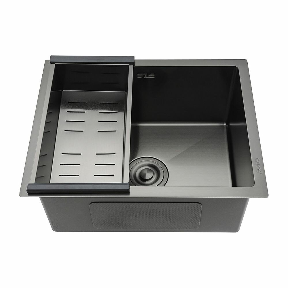Мойка для кухни с коландером из нержавеющей стали Gappo GS5040-6