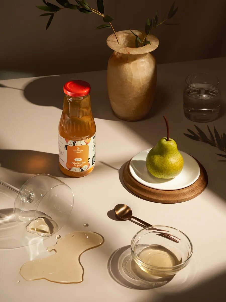 Домашний сироп из груши, 400 г