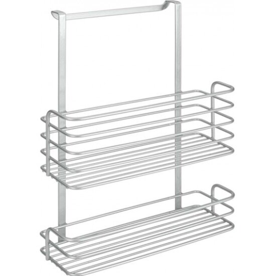 Полка подвесная Metaltex Polytherm OASIS на дверцу, 2 уровня, 26*12*36 см (40.23.08)
