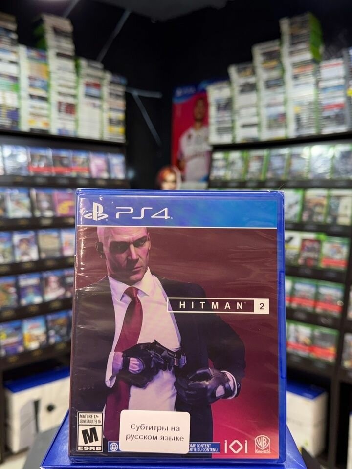 Игра Hitman 2 PS4 (Русская версия) (Box)