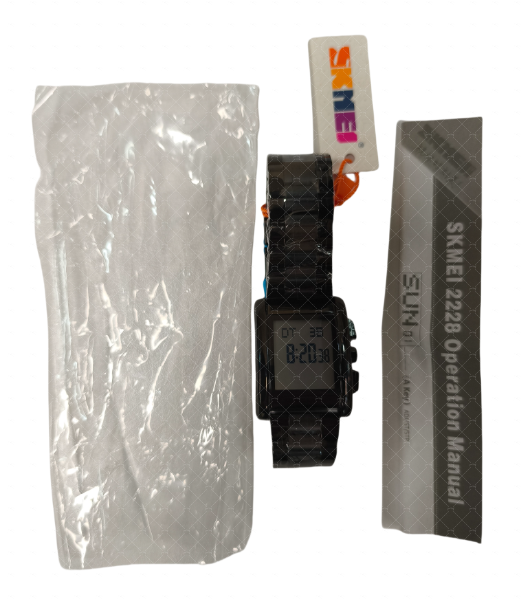 30-метровые водонепроницаемые многофункциональные электронные часы с подсветкой, индикацией двух часов, будильником, таймером обратного отсчета, секундомером