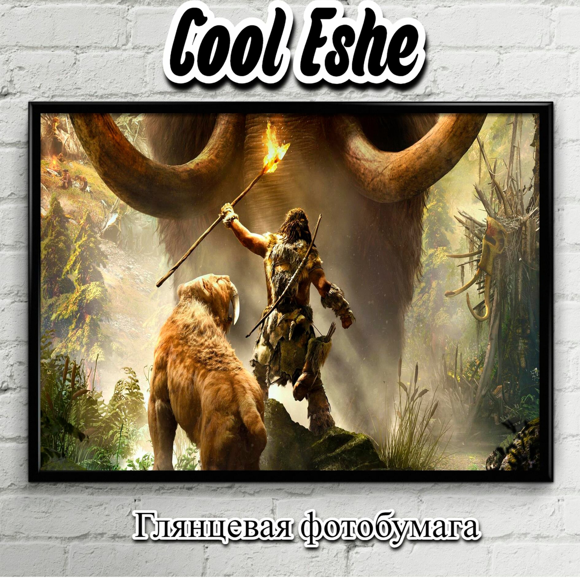 Постер "Заставка far cry primal" из коллекции "Игры" А4