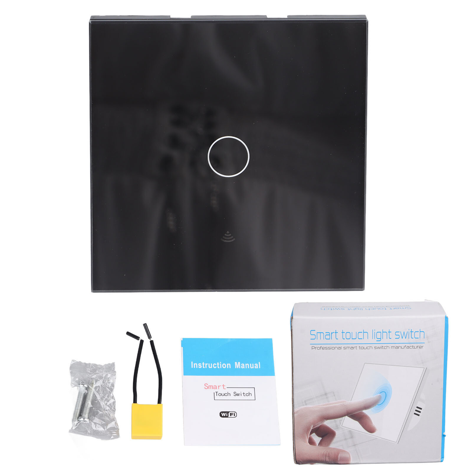 Беспроводной WiFi-переключатель с управлением RF433, поддержкой обратного отсчета времени, универсальный сенсорный выключатель Smart Touch 90‑250 В