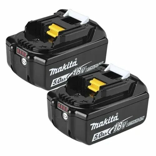 Аккумулятор Makita BL1850B, 18В, 5Ач, 632G59-7 (2шт)
