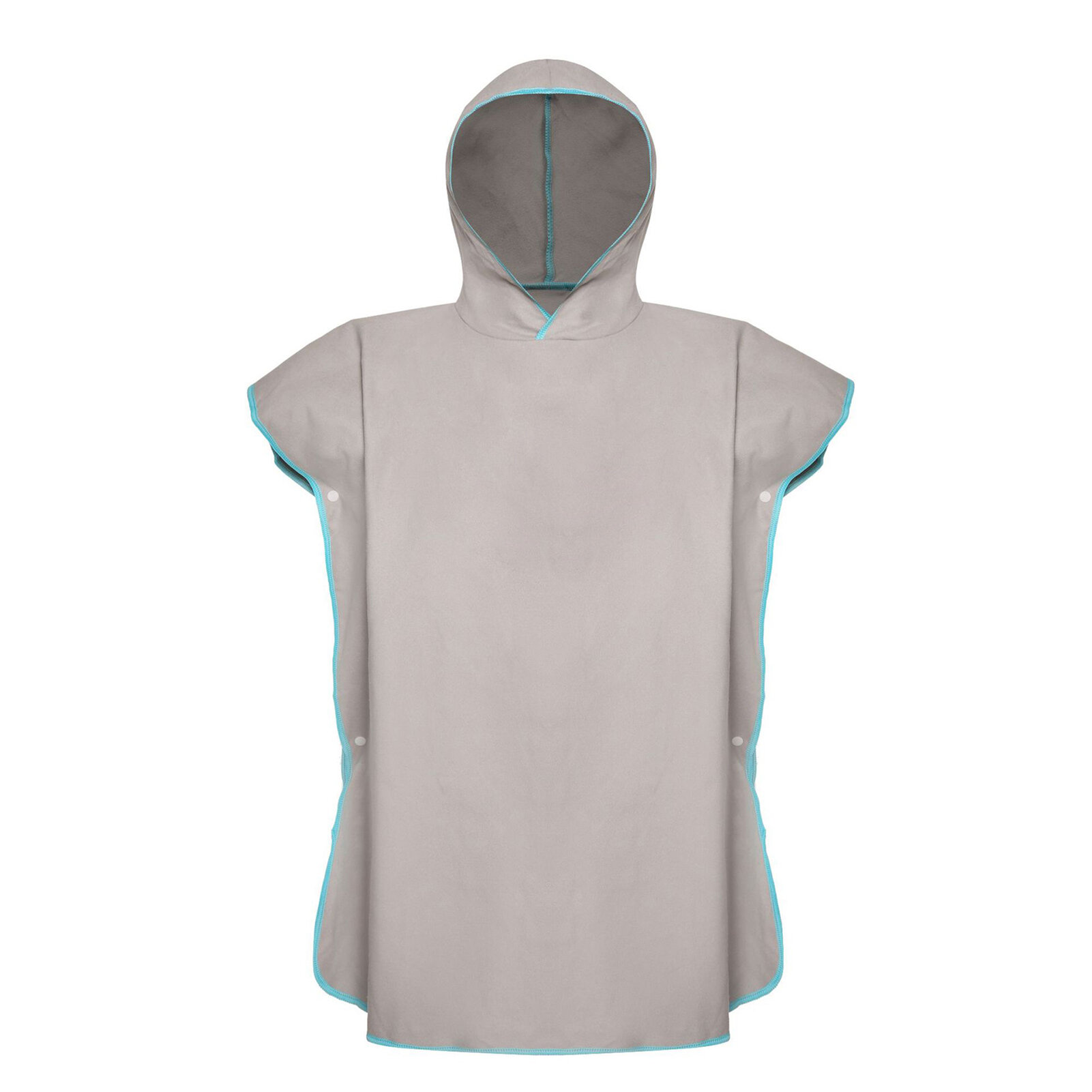 Банное Полотенце с Капюшоном для Детей, Быстросохнущее Банное Полотенце-Пончо для Пляжа и Бассейна