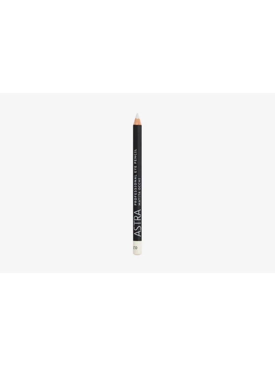 Карандаш для глаз Astra Professional Eye Pencil 02, с витамином Е, гипоаллергенный, стойкий