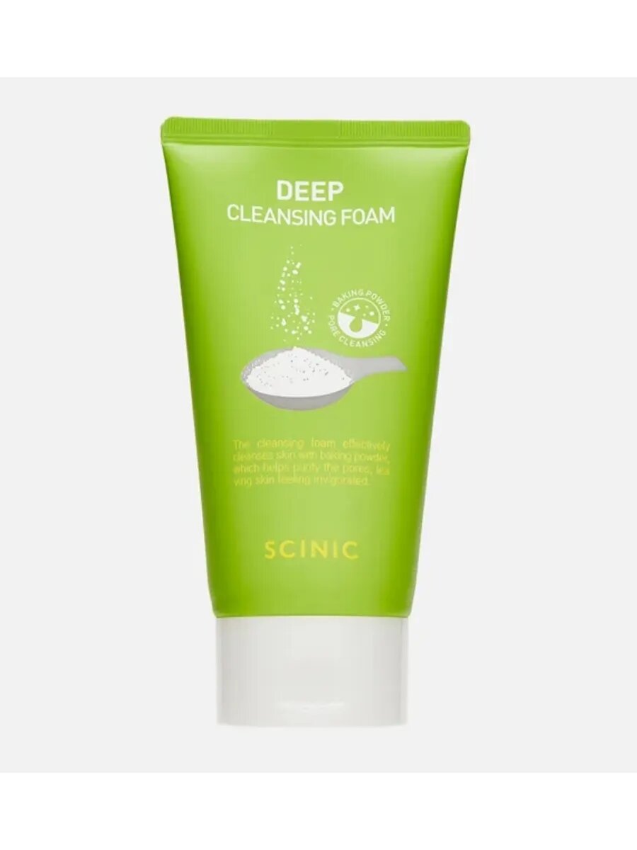 Очищающая пенка SCINIC "Deep Cleansing Foam", для всех типов кожи, 150 мл