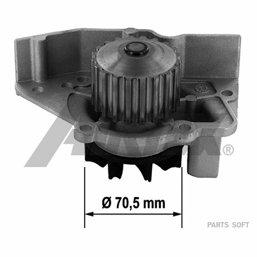 AIRTEX 1579 Помпа водяная CITRO? N BERLINGO. PEUGEOT 306-406. ()