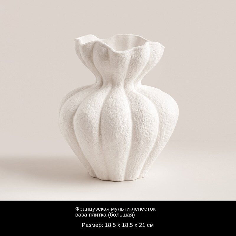 Керамическая ваза цветочная композиция элитный дом гостиная украшение стола цветочная ваза украшения на новоселье