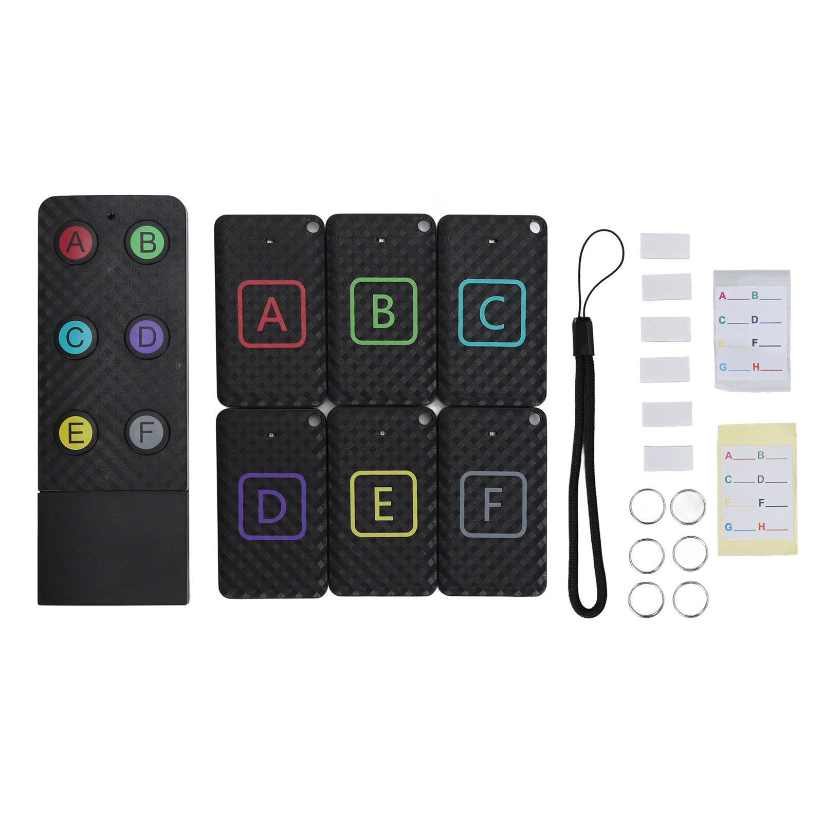 Ключевой Finder Wireless Loud Sound 15–30 м 433,92 МГц локатор ключа с 1 приемник -передатчик 6 для телевизора дистанционного управления.