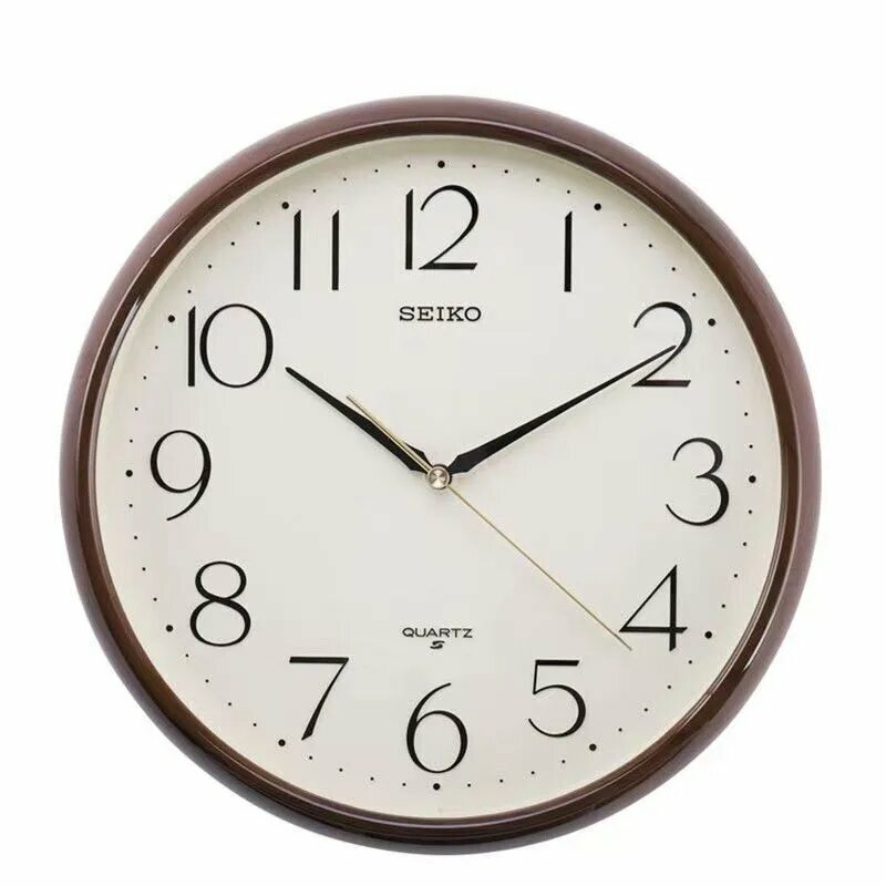 KNOW EASY-Seiko Настенные часы, 28 см х 28 см