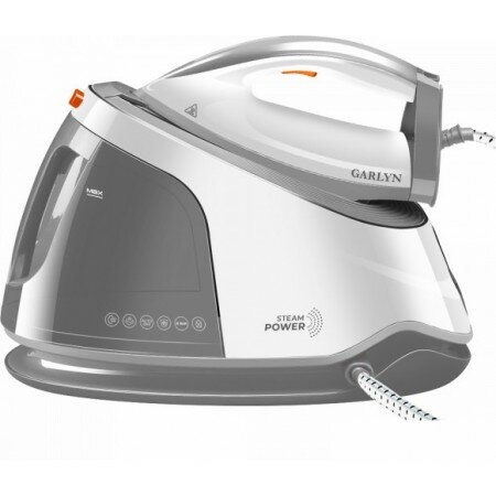 Утюг Garlyn GST-08 Pro, 3000 Вт, с парогенератором, подошва Ceranium Glissee Pro, постоянная подача пара