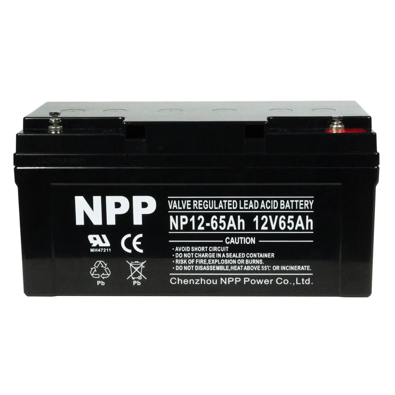 Аккумуляторная батарея для ИБП NPP NP12-65 12V65Ah