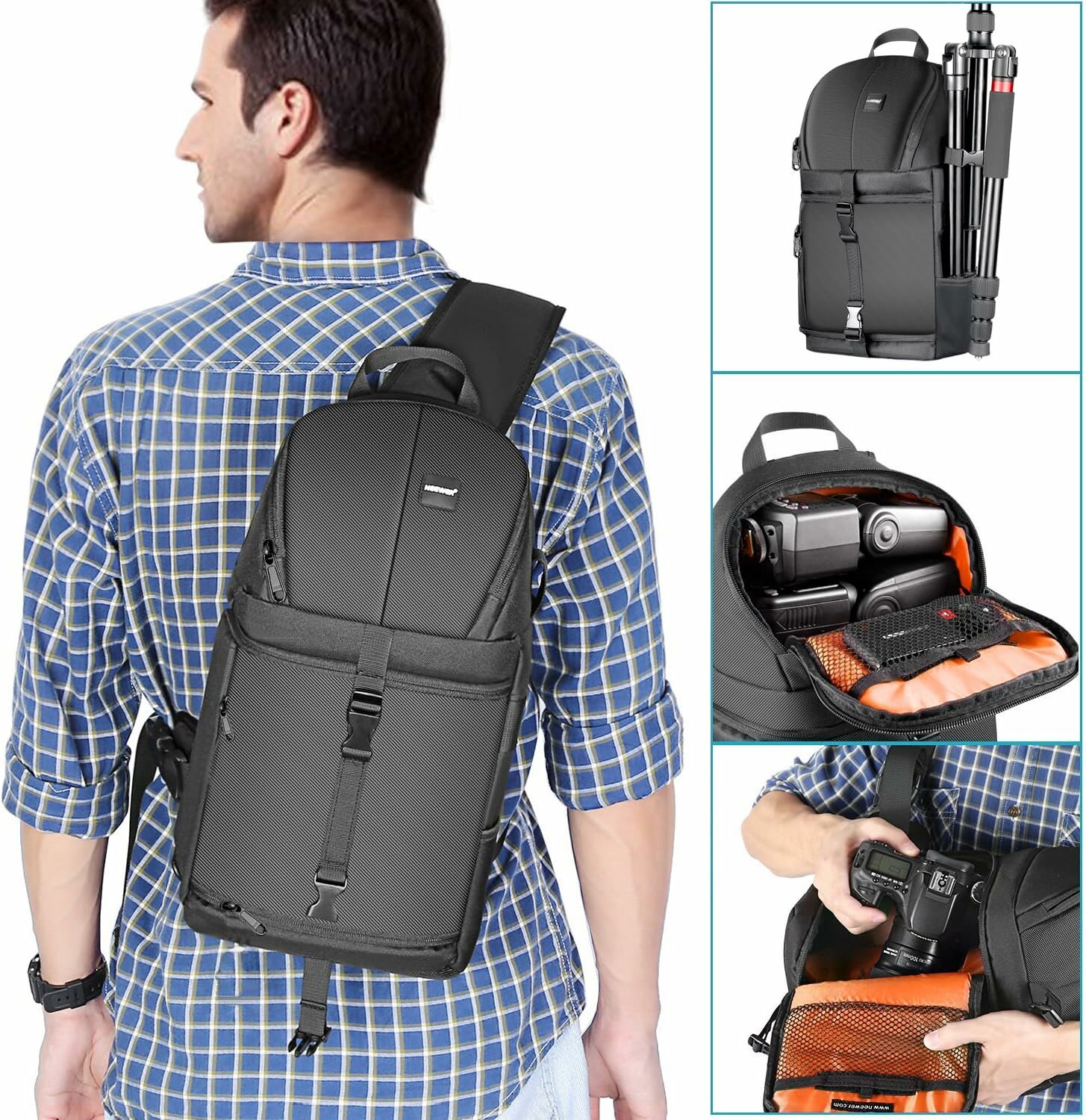 Рюкзак для камеры NEEWER NW-XJB02S 23x14x40см