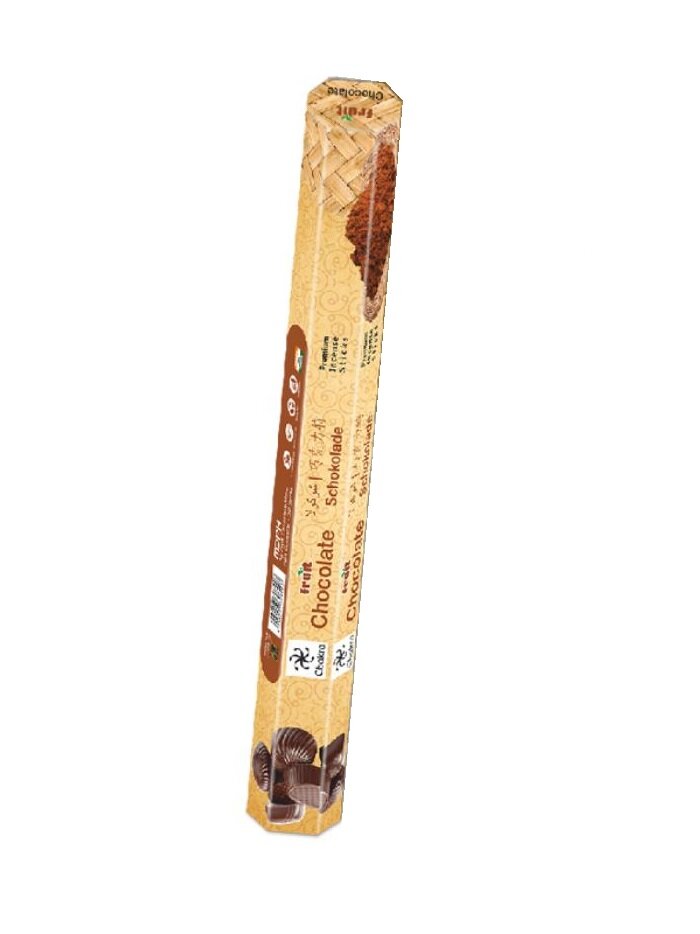 Chakra Fruit CHOCOLATE Premium Incense Sticks, Zed Black (Чакра Фрукт шоколад премиум благовония палочки, Зед Блэк), уп. 20 палочек.