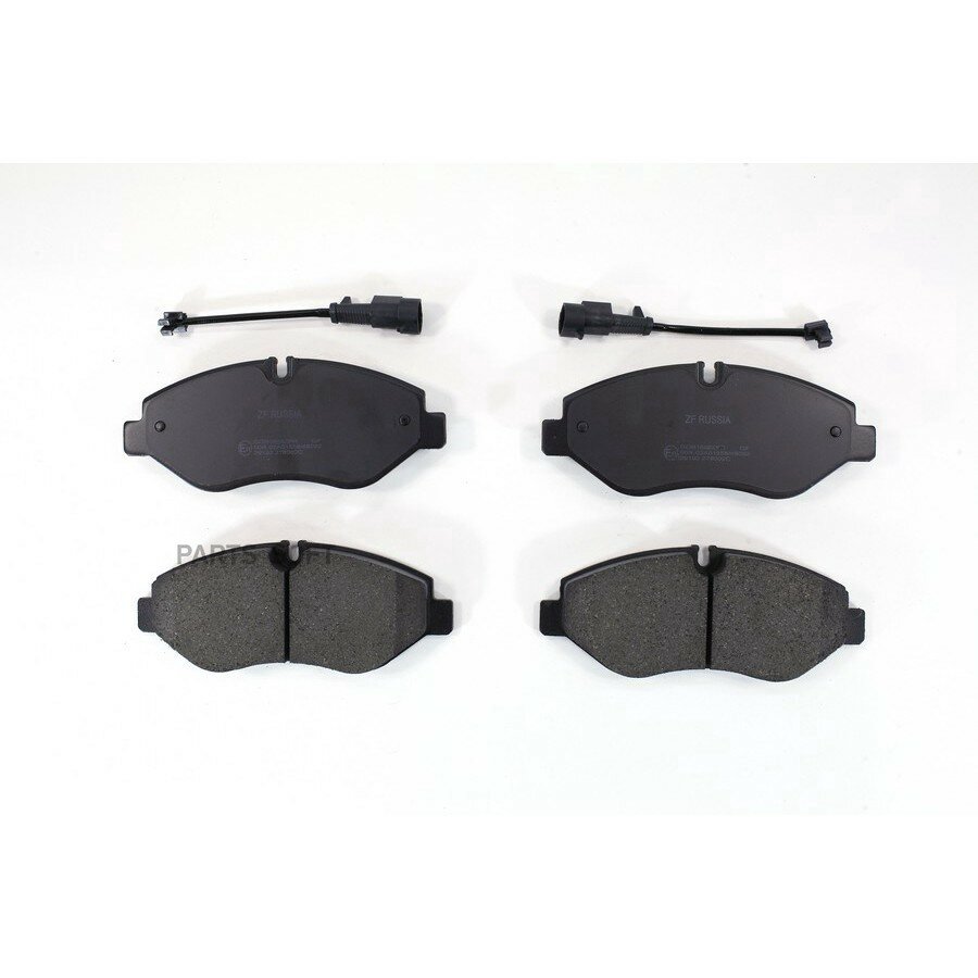ZF RUSSIA Колодки тормозные дисковые