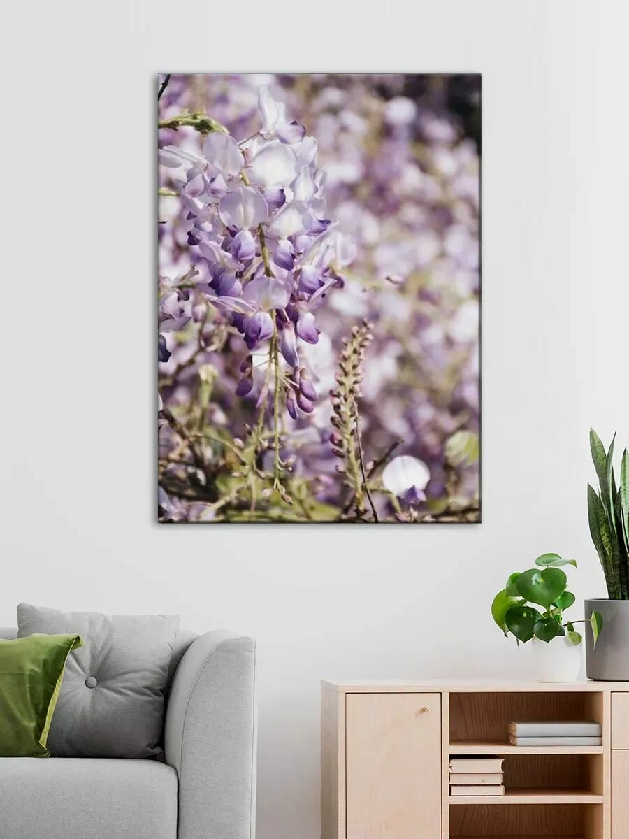 Картина на стену "Лавандовые поля", 30х40 см