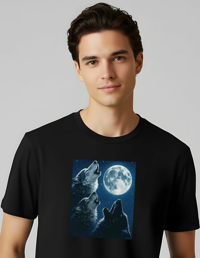 Футболка спортивная ONYX PRINTS, размер 3XL, черный — фото 1