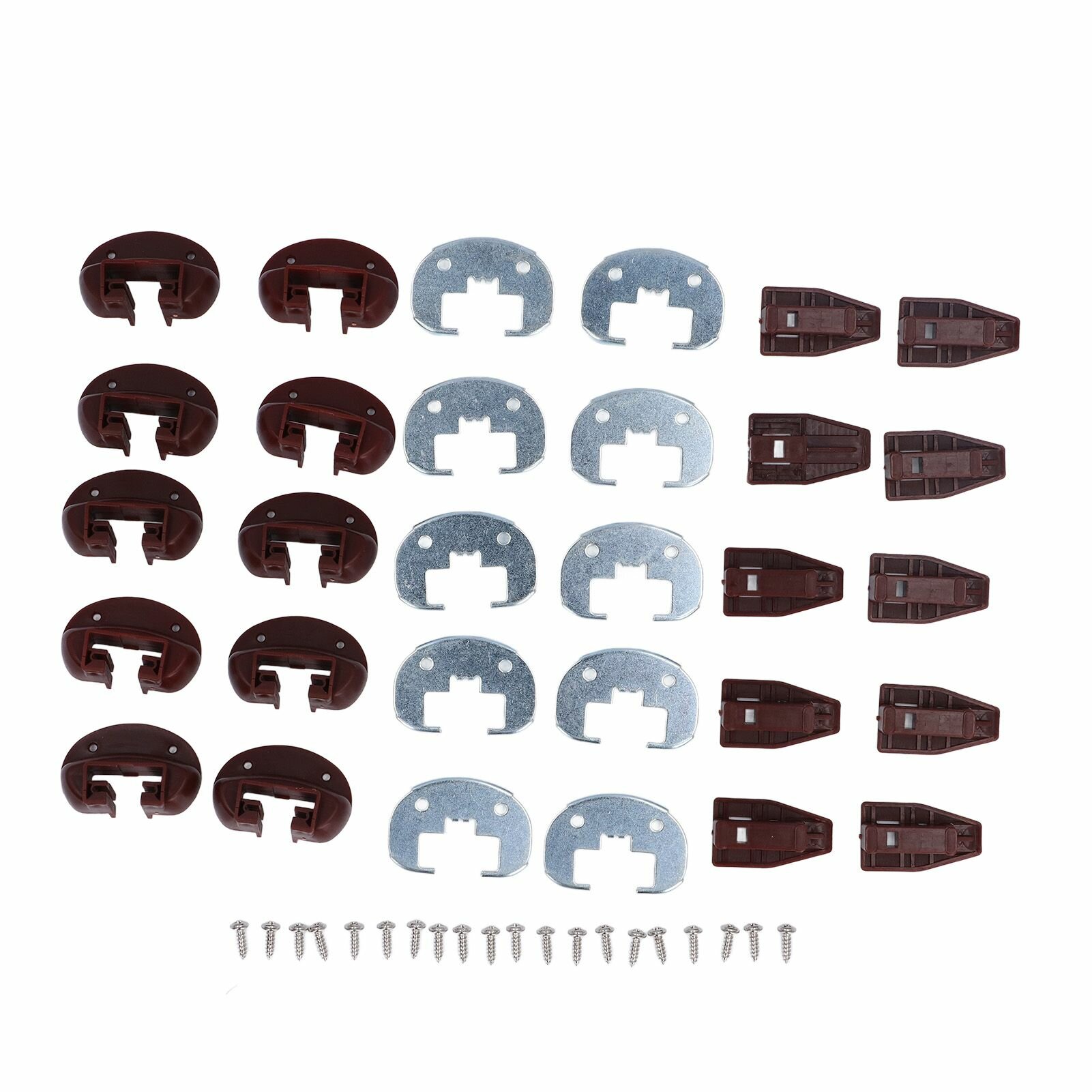 Алюминиевые и пластиковые направляющие для ящиков, ремкомплект Rite Trak II