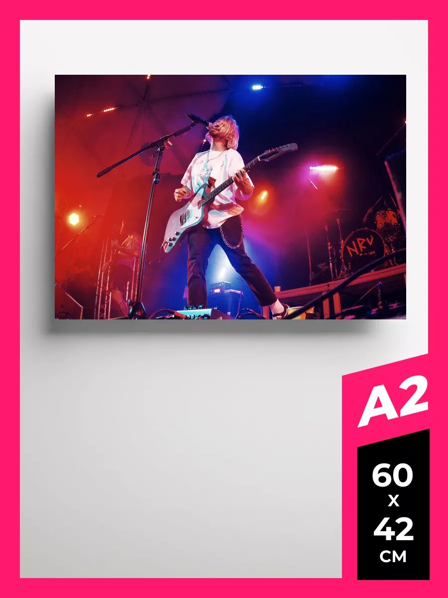 Интерьерный Постер Нервы 44 на стену А1, А2, А3, 50 х 70, матовая фотобумага премиум качества