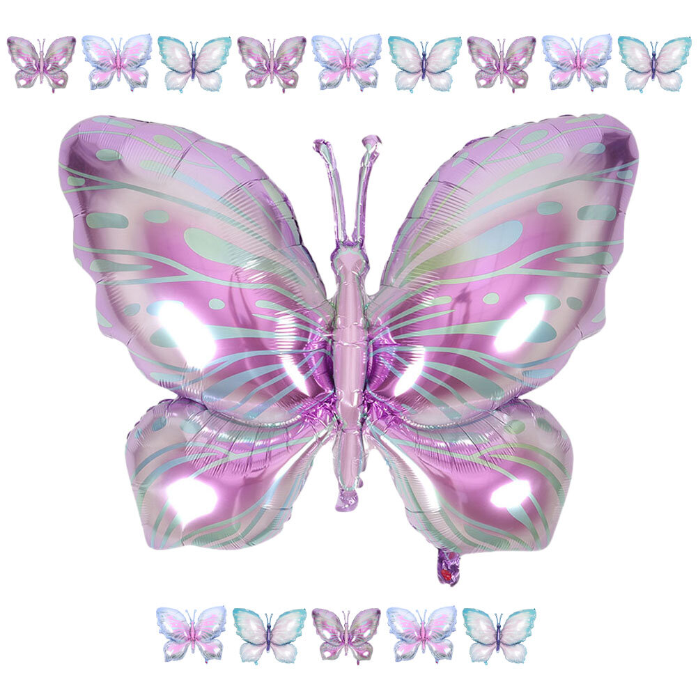 Фольгированные Шарики, 15 Штук, Из Алюминиевой Фольги, Для Украшения Свадеб и Дней Рождения