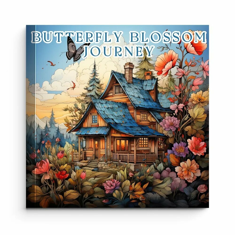 Детская книжка-раскраска, тематическая раскраска с животными для взрослых и детей, 20 см*20 см