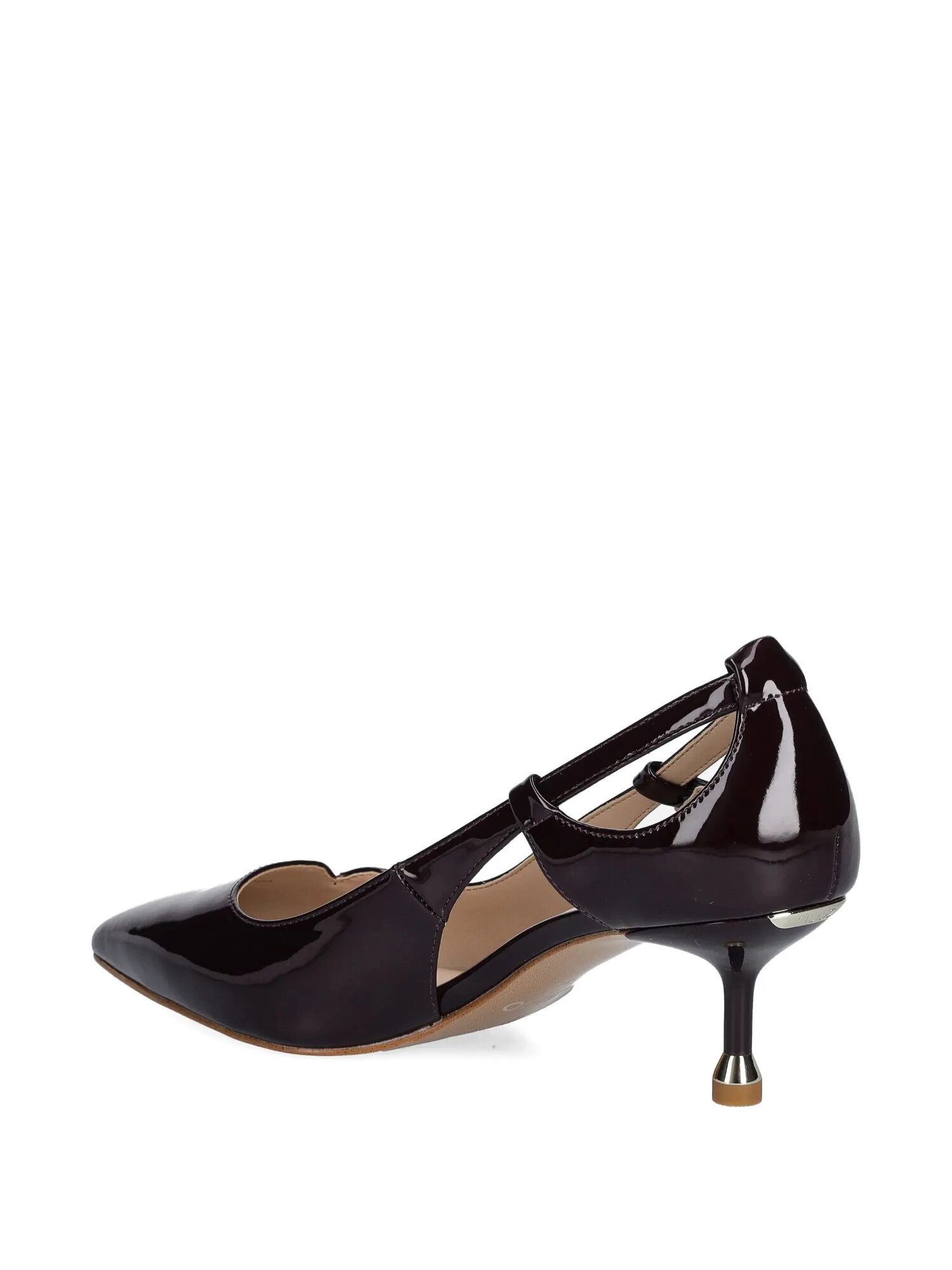 Туфли LIU JO 55mm cut-out pointed-toe pumps, размер 40, brown — фото 1