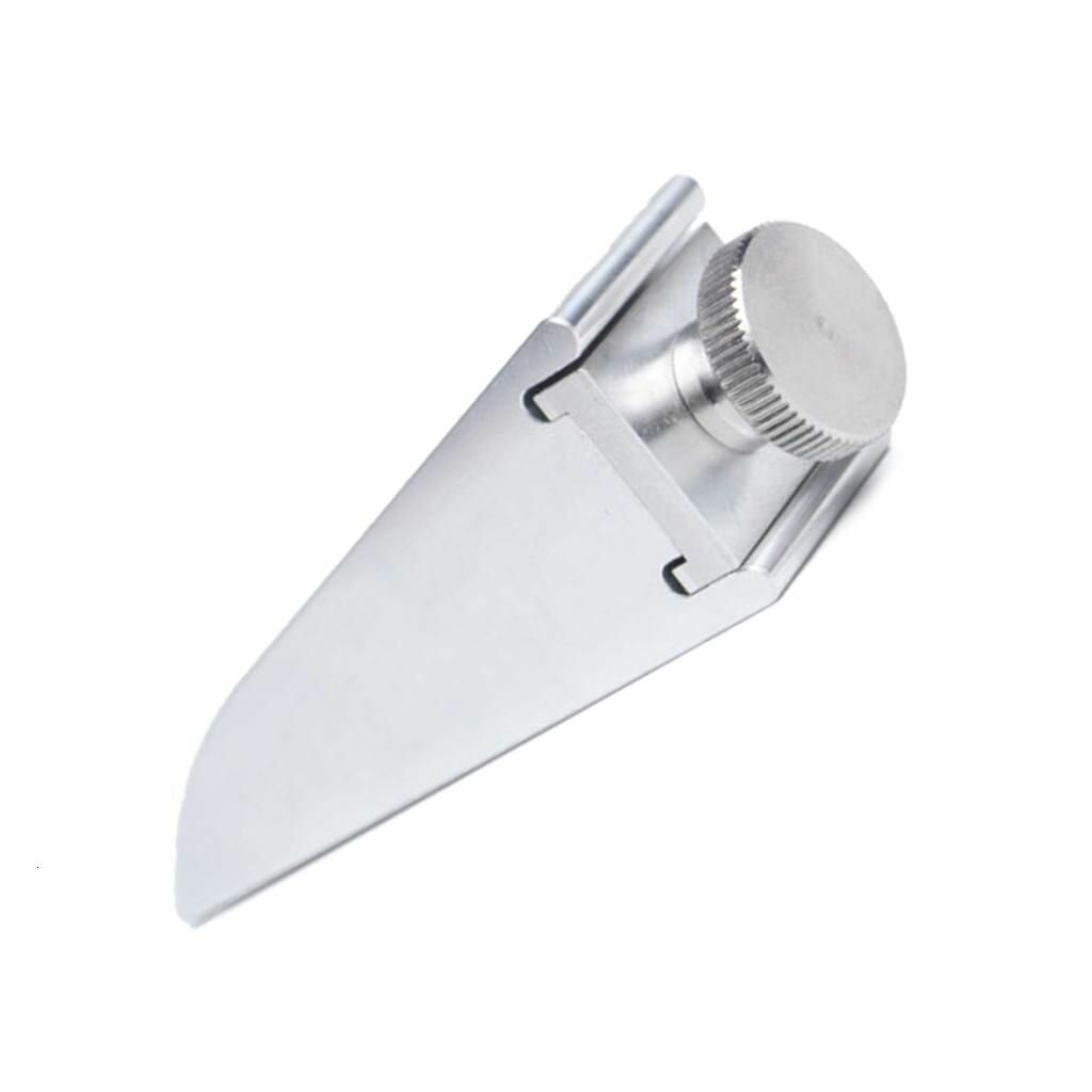 Набор инструментов-Держатель для шлифования кожаной кромки наждачной бумагой из бука с клинообразным зажимом для наждачной бумаги