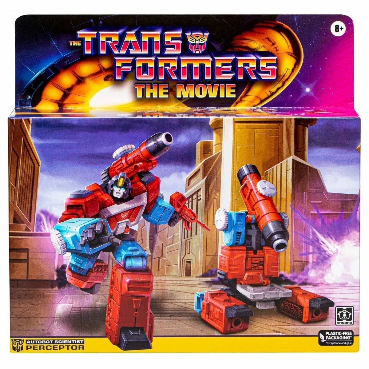 Трансформеры игрушки Hasbro Transformers Toys Retro G1 Perceptor 14cm F6946