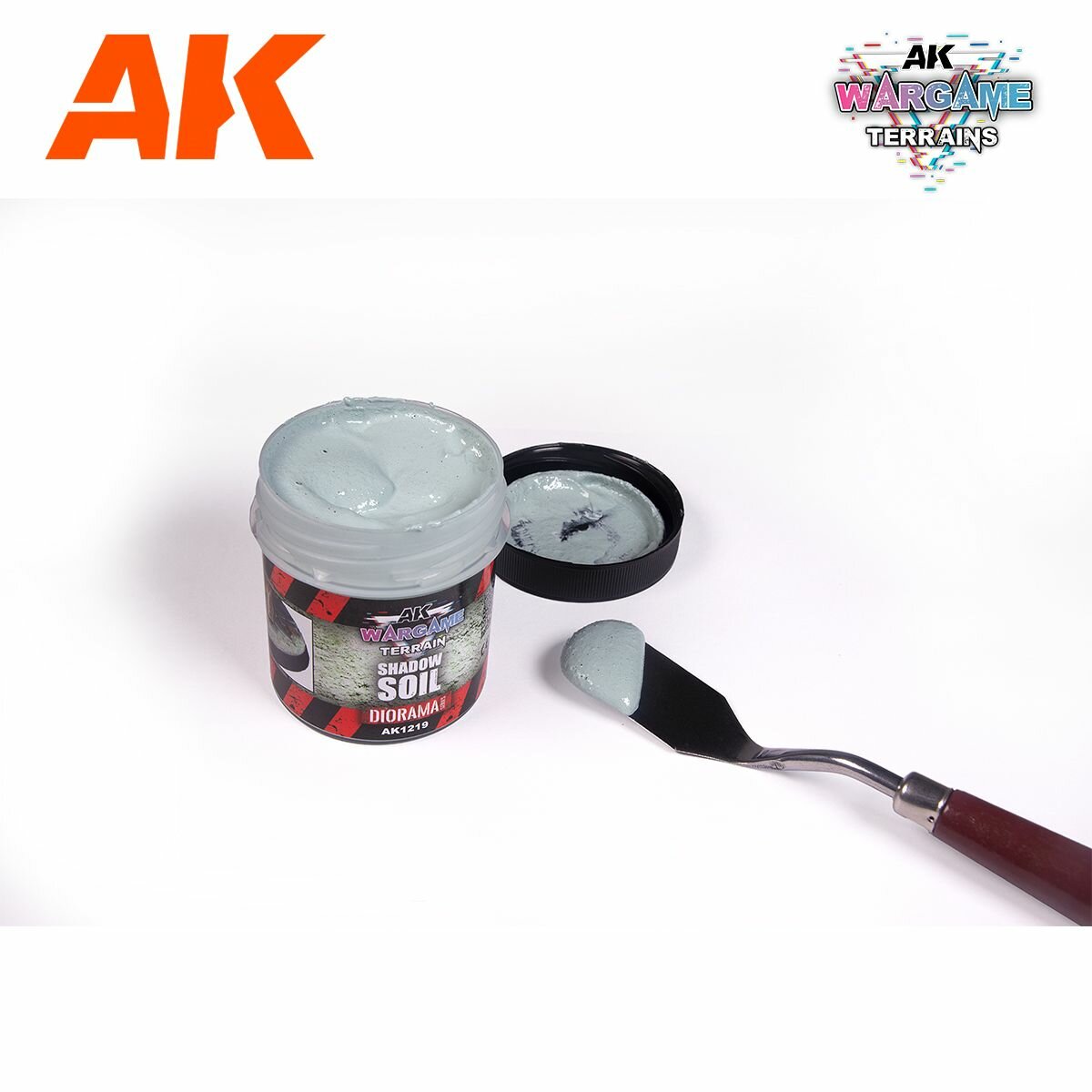 Паста для моделирования AK Interactive Shadow Soil 100ml — фото 1